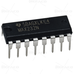 آی سی های منطقی درایور TI 16PIN,DIP,Dual EIA-232 Driver/Receiver MAX232N-رفاء الکترونیک