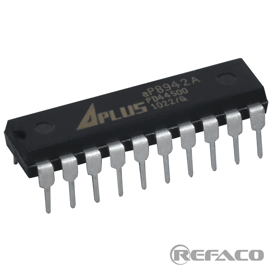 آی سی ضبط صدا APLUS 20PIN,DIP,VOICE OTP IC 42Sec AP8942A-رفاء الکترونیک