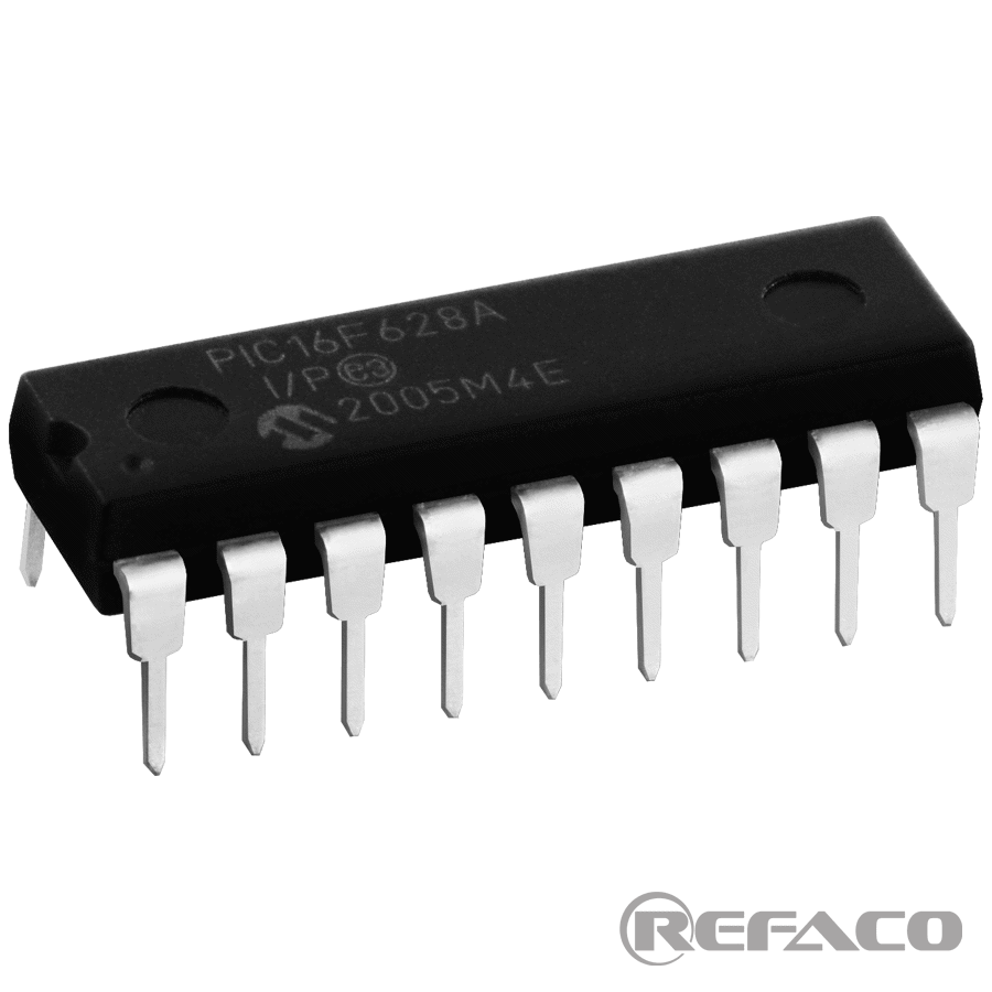 میکروکنترلر MICROCHIP 18PIN,DIP,Flash-Based, 8-Bit CMOS Microcontrollers with nanoWatt ...
