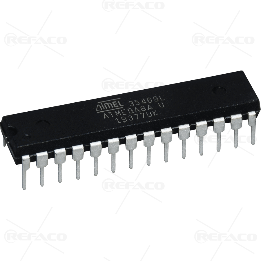 میکروکنترلر ATMEL 28PIN,DIP,8-bit AVR Microcontroller,8KB,16MHz,Vcc2.7 ... میکروکنترلر ATMEL 28PIN,DIP,8-bit AVR Microcontroller,8KB,16MHz,Vcc2.7 ...